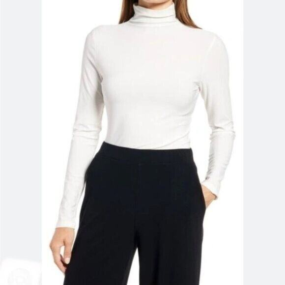 Halogen | Tops | Halogen Womens Funnel Neck Top Xs New Nordstrom Solid ...